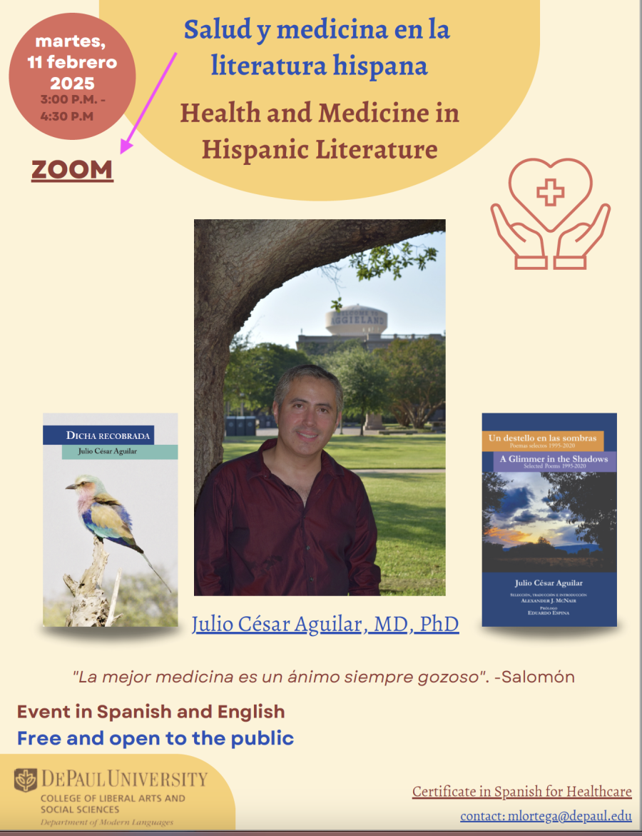 Health and Medicine in Hispanic Literature | College of Arts & Sciences ...
